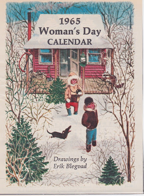 Mrs.T's Christmas Kitchen: December 1965 calendar