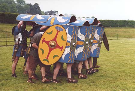 Byzantine Military: The Byzantine Testudo and Shield Wall