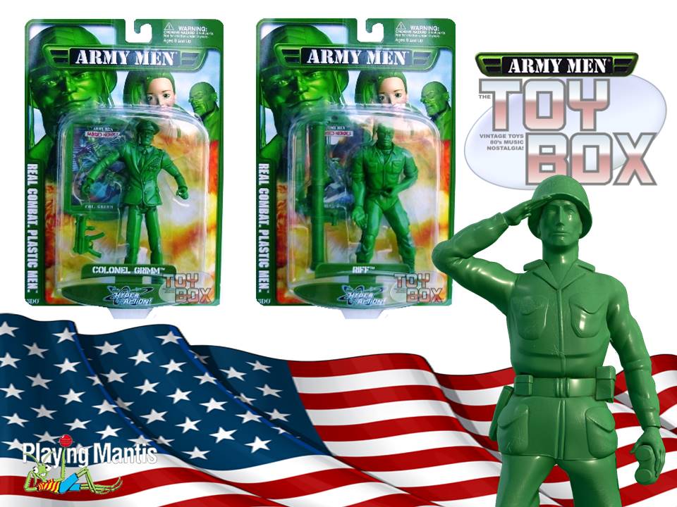 The Toy Box: Army Men (Playing Mantis)