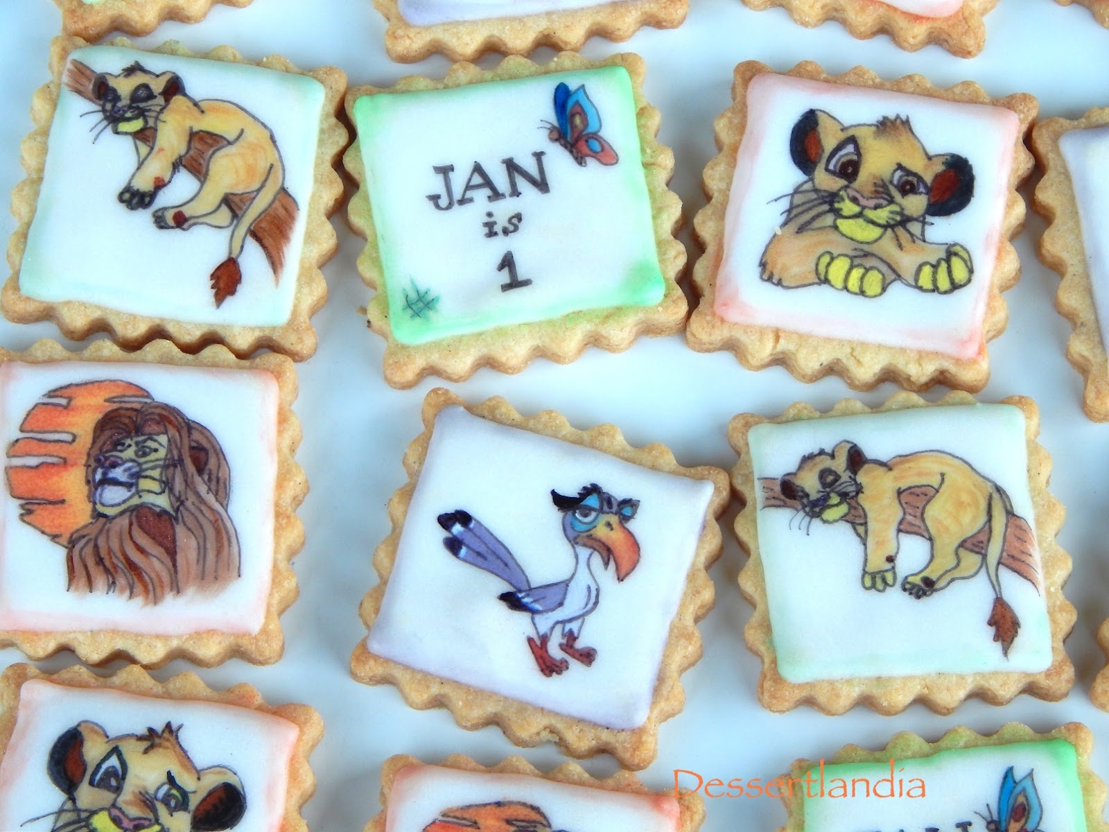 Dessertlandia: The Lion King Cookies