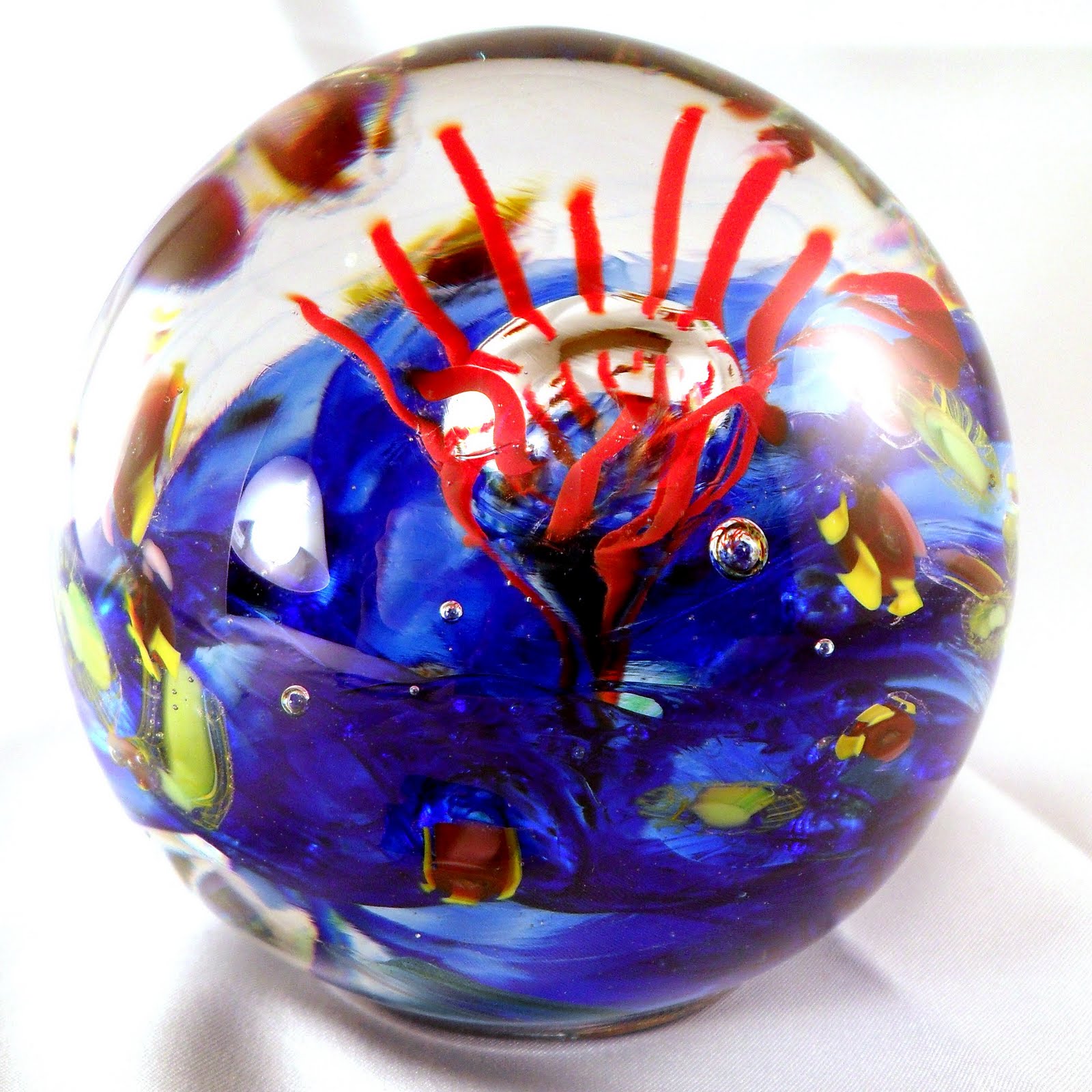 Copper, Glass and Recycled Trash: Amazing Paperweights