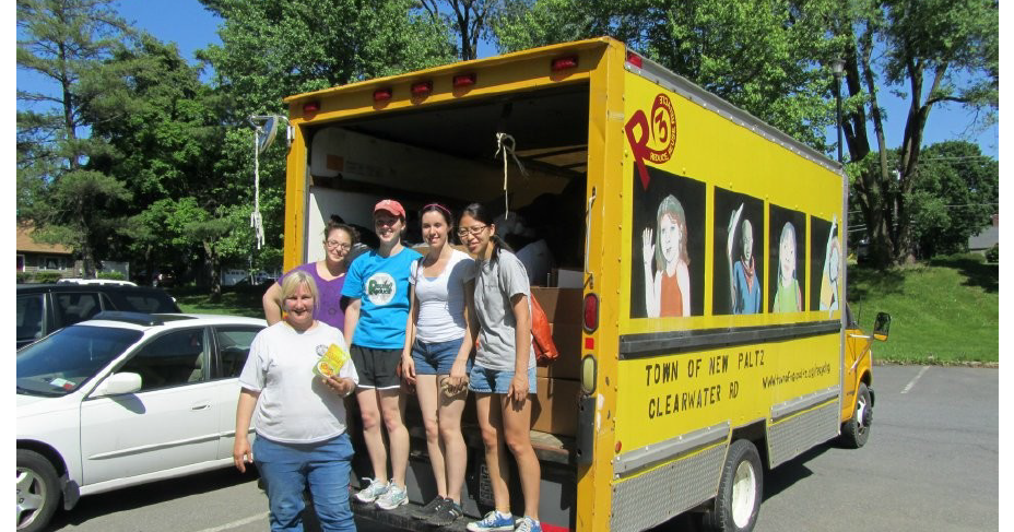New Paltz Recycling & ReUse Center: R-3 (ReUse) Bus Maiden Voyage
