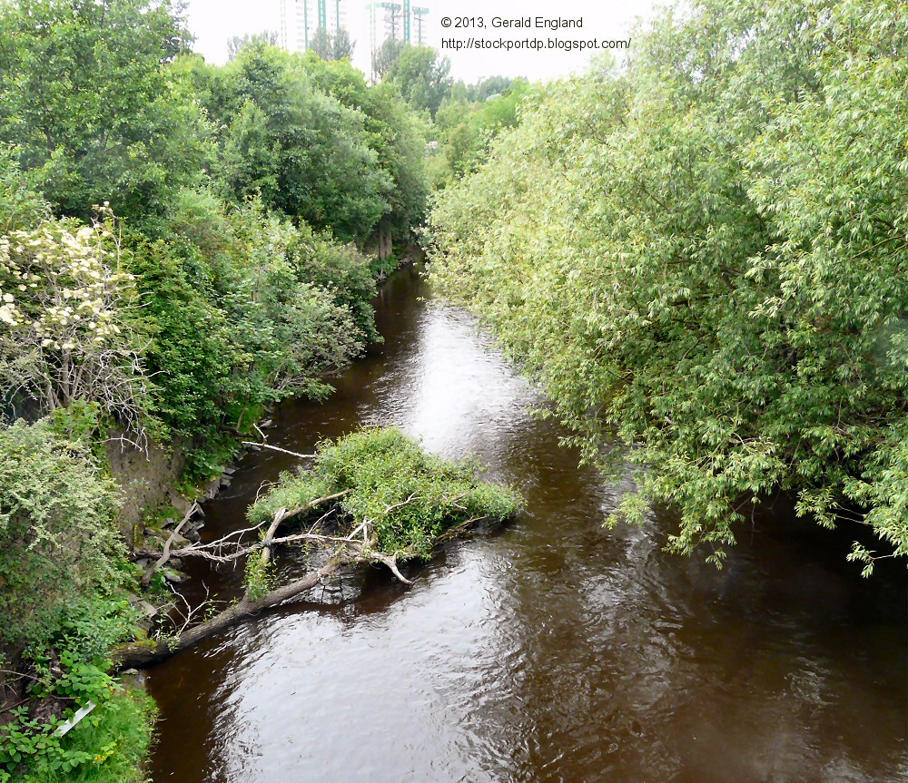 Stockport Daily Photo: River Goyt from Park Bridge