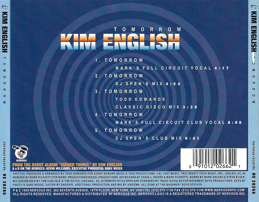Good Old Dance: Kim English - Tomorrow (CDM)