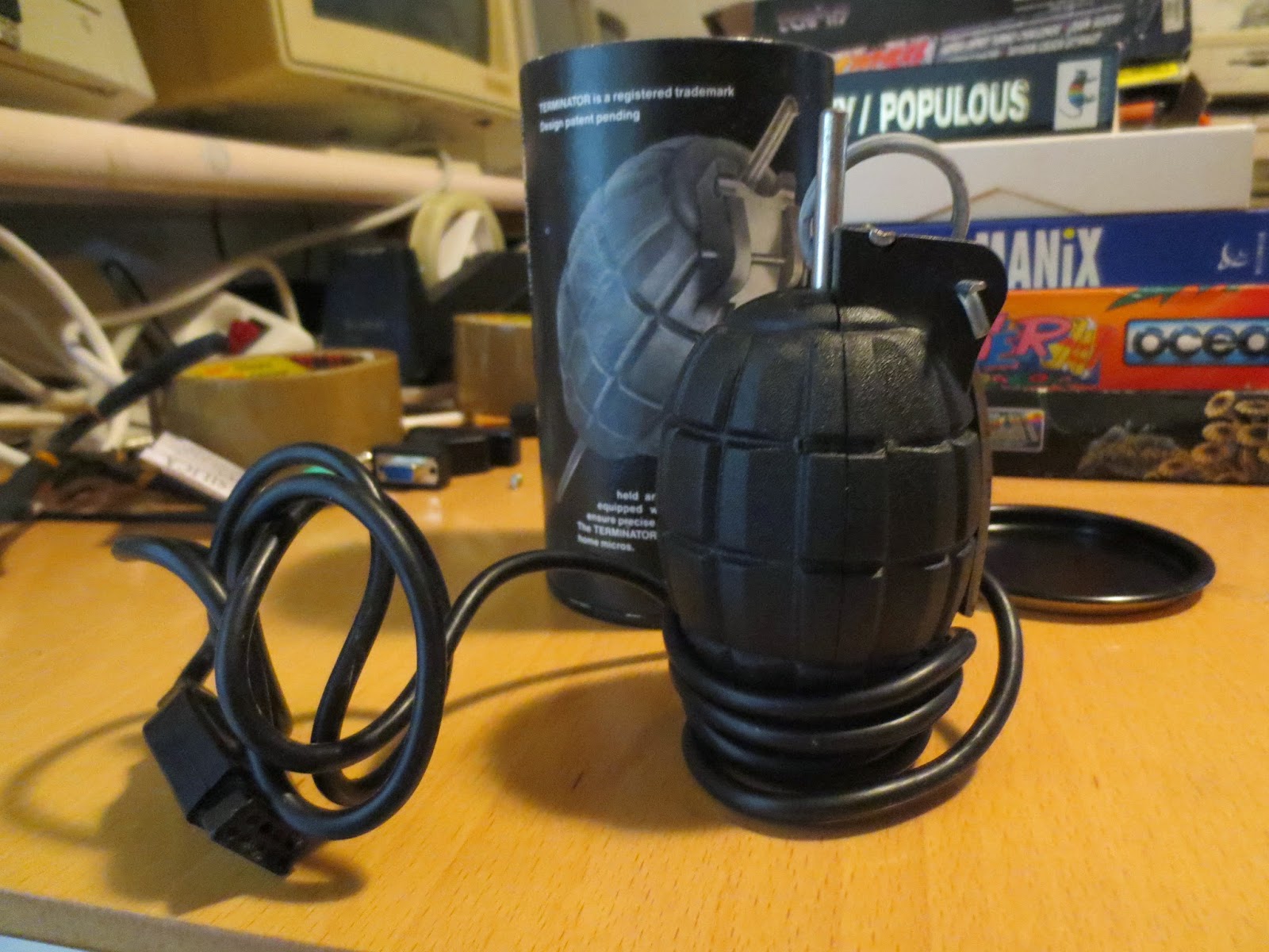 The Terminator joystick - rare grenade controller