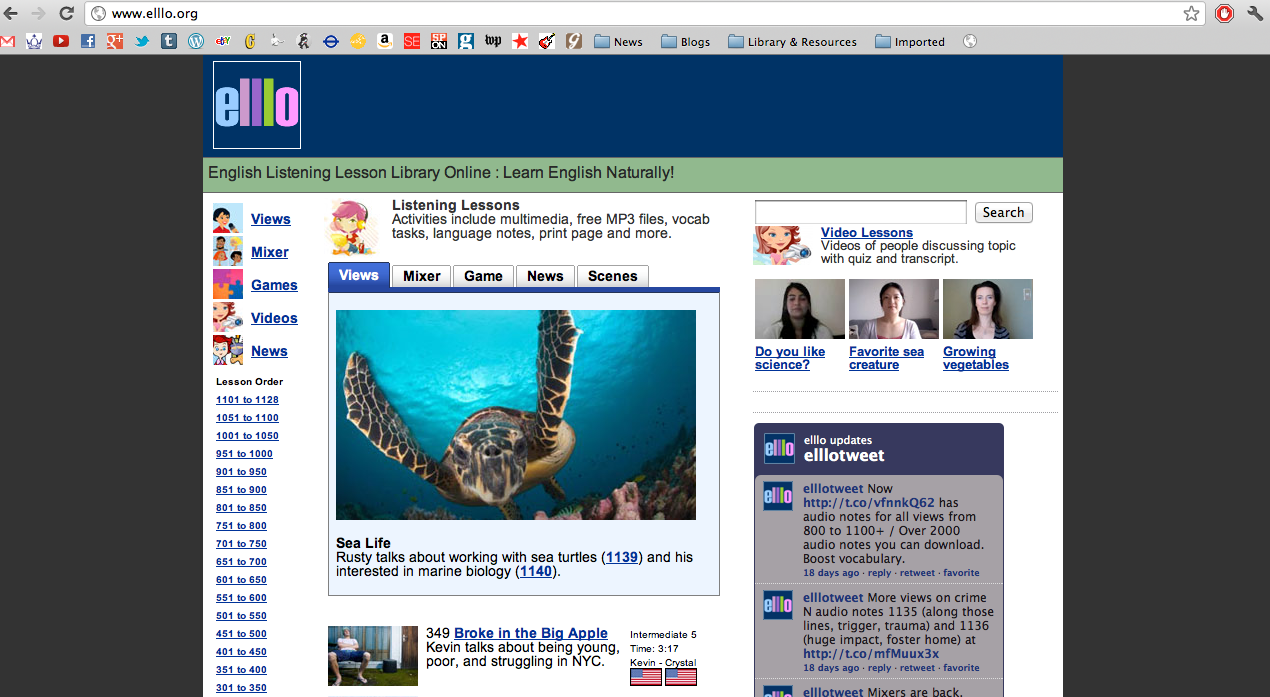 Endless English: Elllo