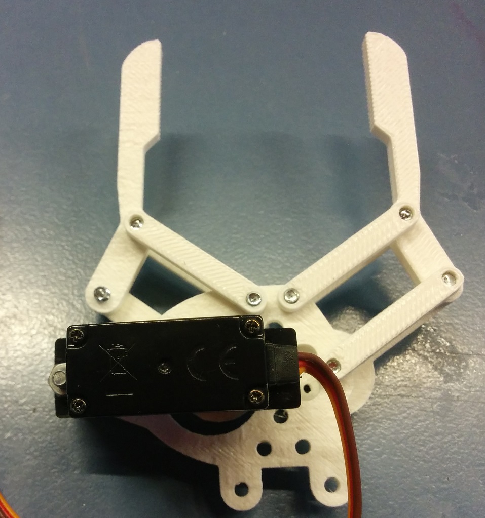 Cajón desastre: Gripper con Micro Metal Motor Gear