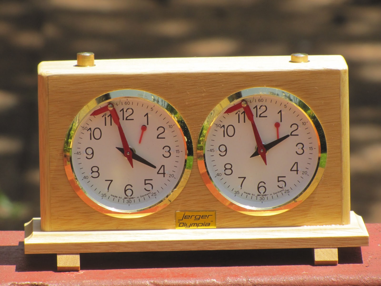 My Third Jerger Clock - Another Beauty! - Kenya Chess Masala