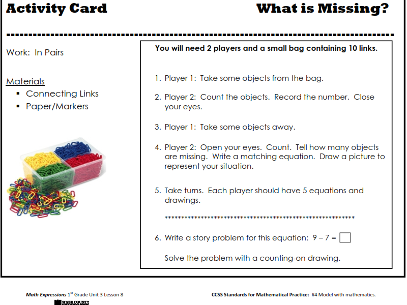 Star Summit: Missouri Learning Standards Math
