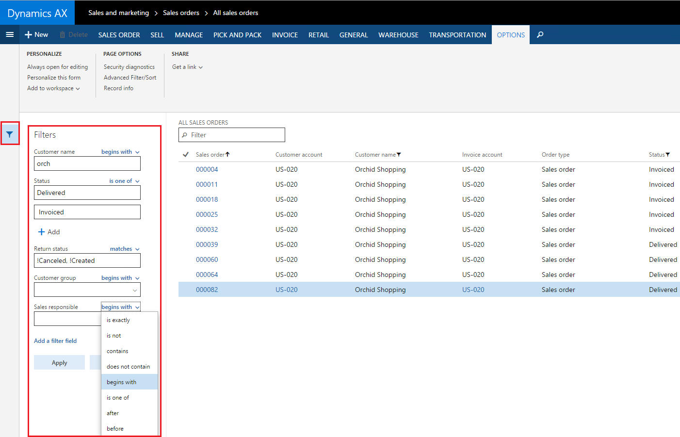 Searchfilter Options In New Microsoft Dynamics Ax Microsoft Dynamics Ax Community