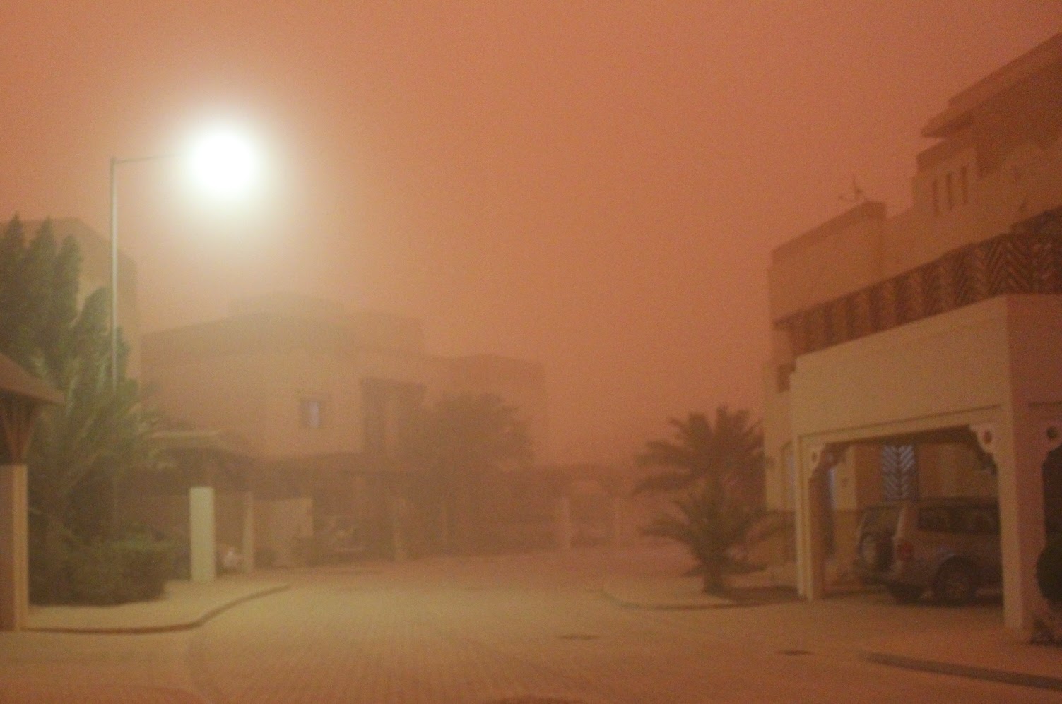 Chutes in Qatar: Our First "Snow Day"!