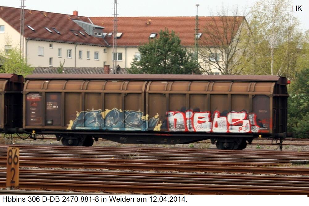 Eisenbahnfreund aus der Oberpfalz: Hbbins 306.