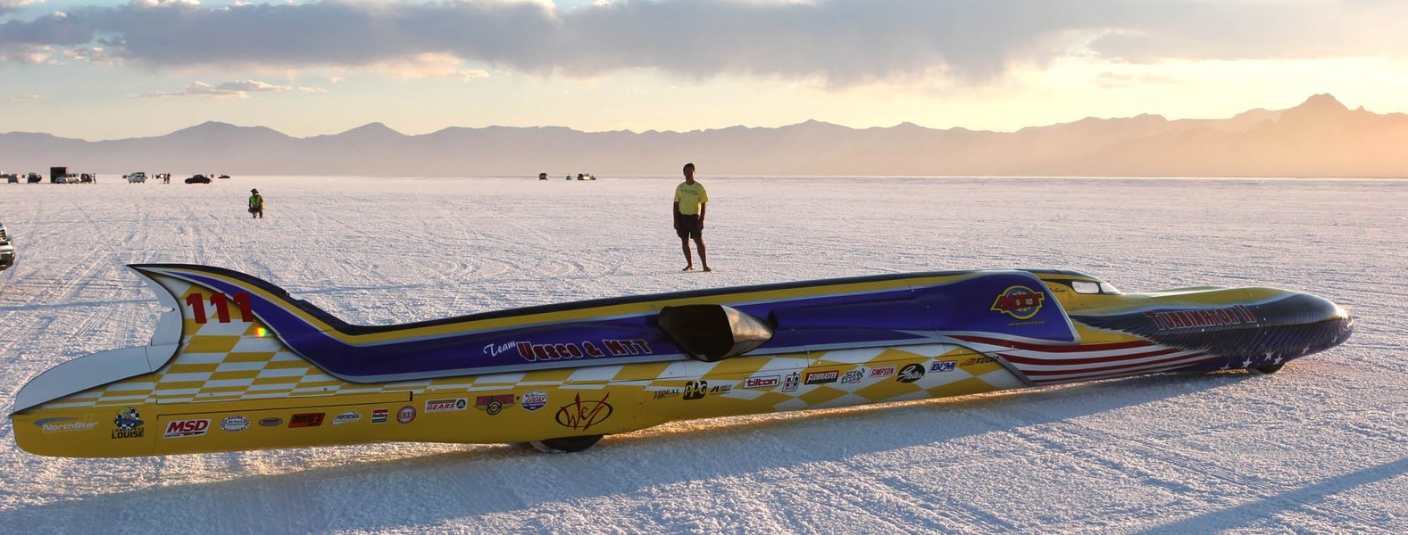 Just A Car Guy: today at Bonneville, Team Vesco had an exit speed of ...