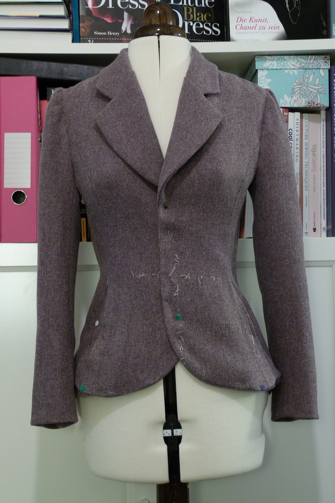 Sewing With Style: Nearly Finished Vogue 8333 Jacket