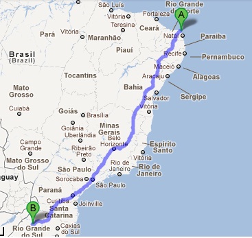 VIAGENS FAMILIA MORETTI PADULLA: BR 101