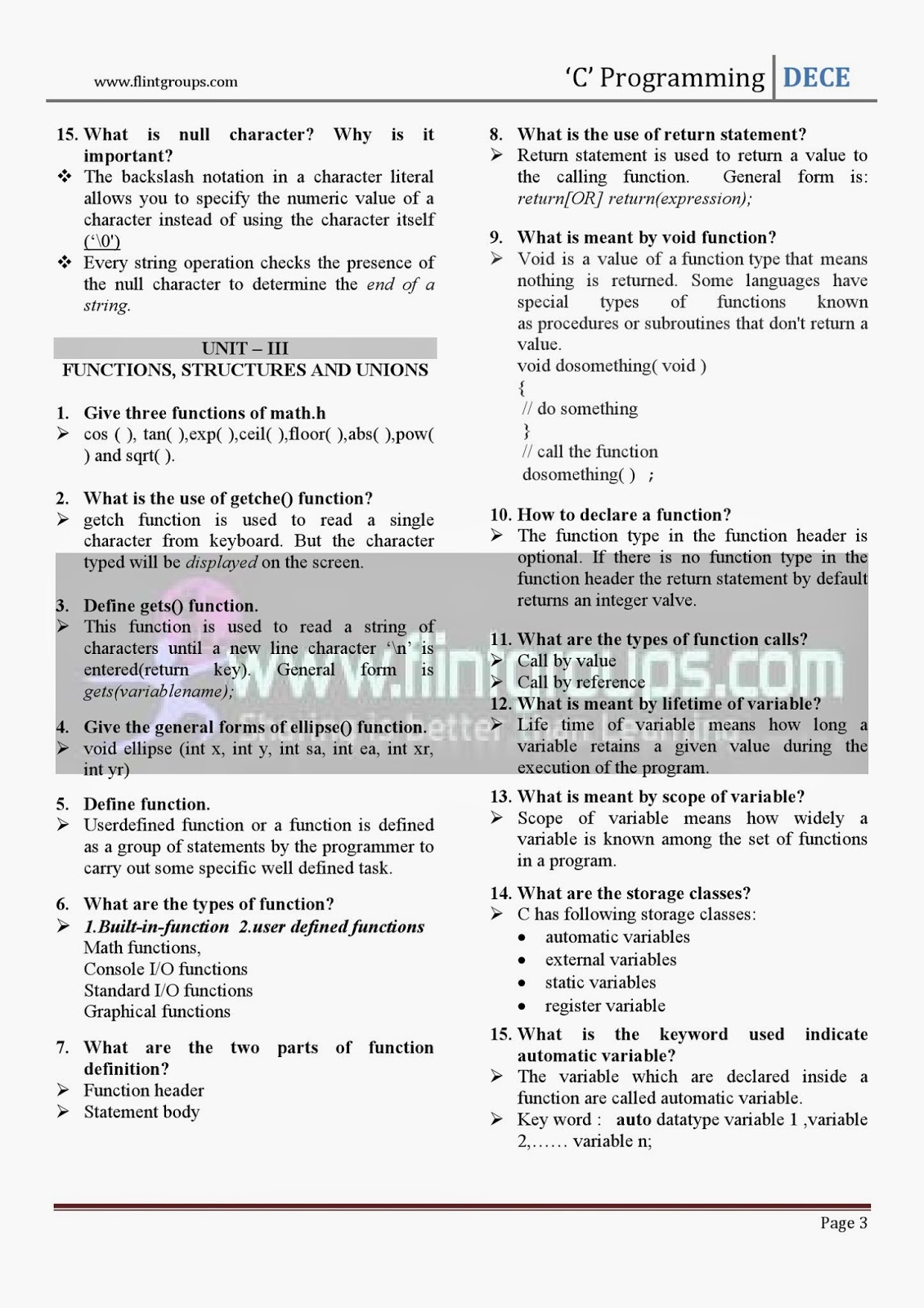 C Programming One Mark Questions And Answers For Tamilnadu Polytechnic c-programming-one-mark-questions-and-answers-for-tamilnadu-polytechnic