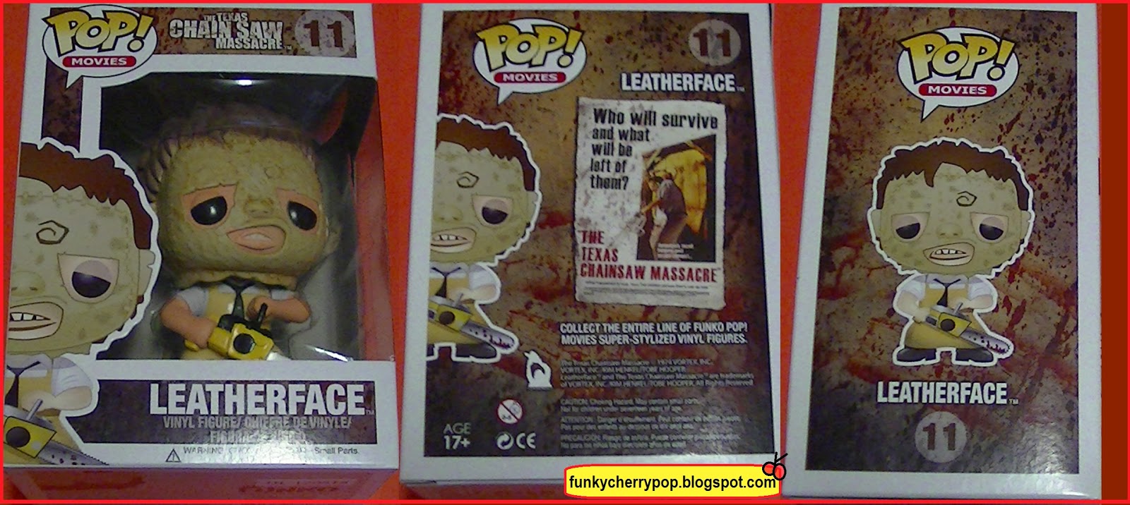 Funky Pop! Funko figures.: 11 Texas chainsaw massacre, Leatherface