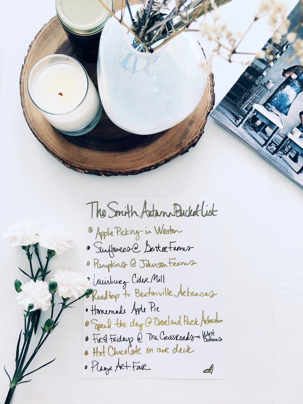 Wendy Correen Smith: Autumn Bucket List