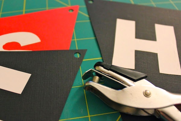 DIY: Paper Bunting Banner | Neon Rattail