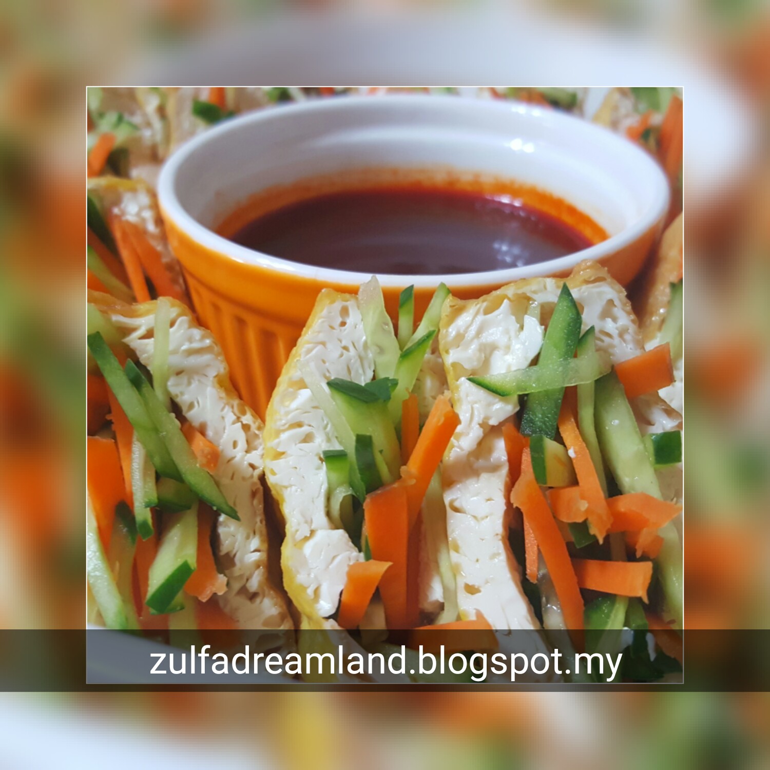 ZULFAZA LOVES COOKING: Tauhu Sumbat, menu mudah yang enak di makan