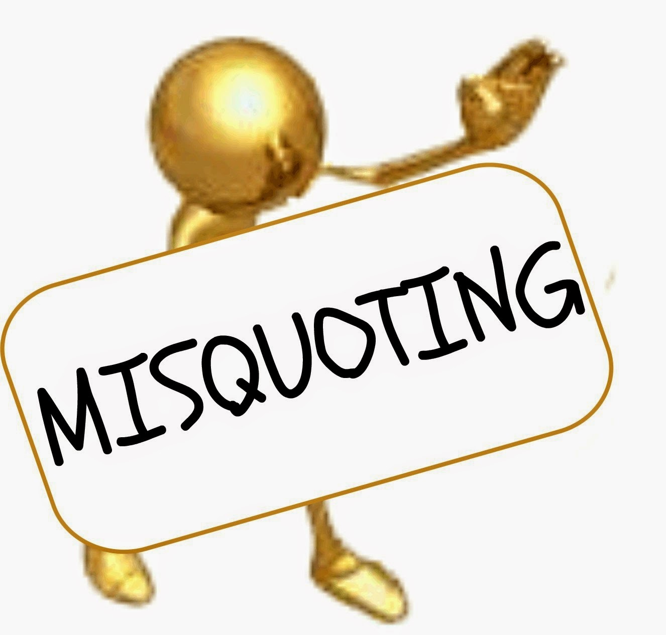 Musafir Dalam Hidup: Misquoting Muhammad