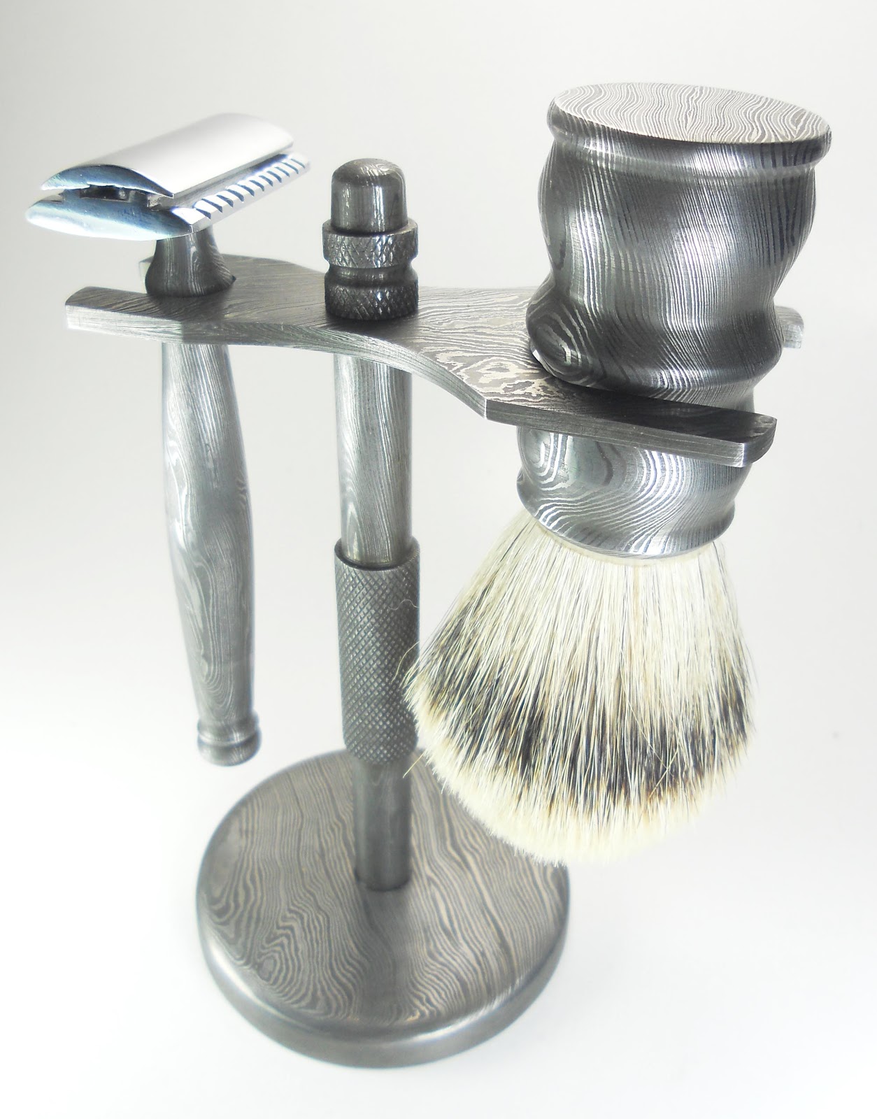 Damascus Steel Safety Razors | TheShaveDen