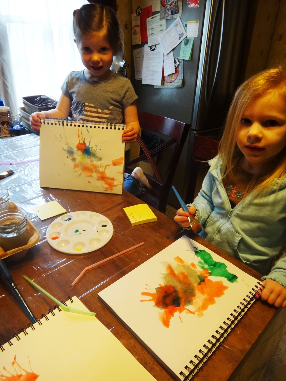Kira's Crafty Life Blog: Art Lesson With Little Kids: Watercolor ...