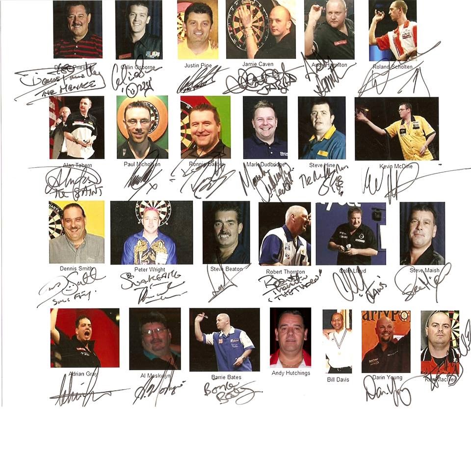All About Darts: SIGNATURE DARTS PLAYERS