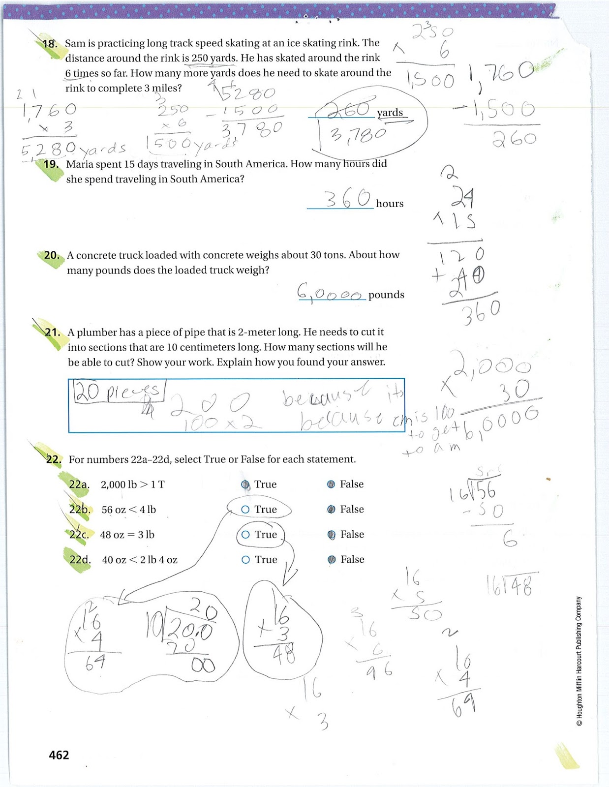 M.I.A.: Go Math!: Chapter 10 Test