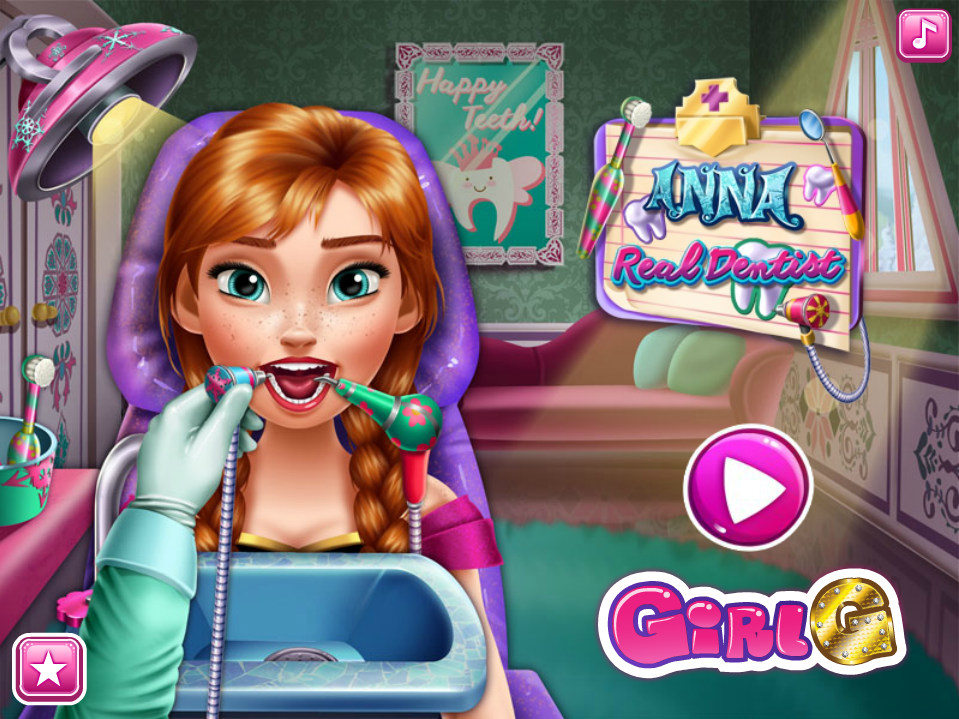 Anna Real Dentist - Juegos Gratis Para Niños, Free Games For Kids