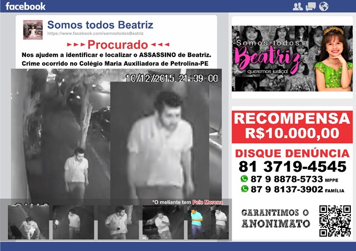 JUSTIÇA: BEATRIZ SE VIVA FOSSE COMPLETARIA 10 ANOS NO DOMINGO (11 ...