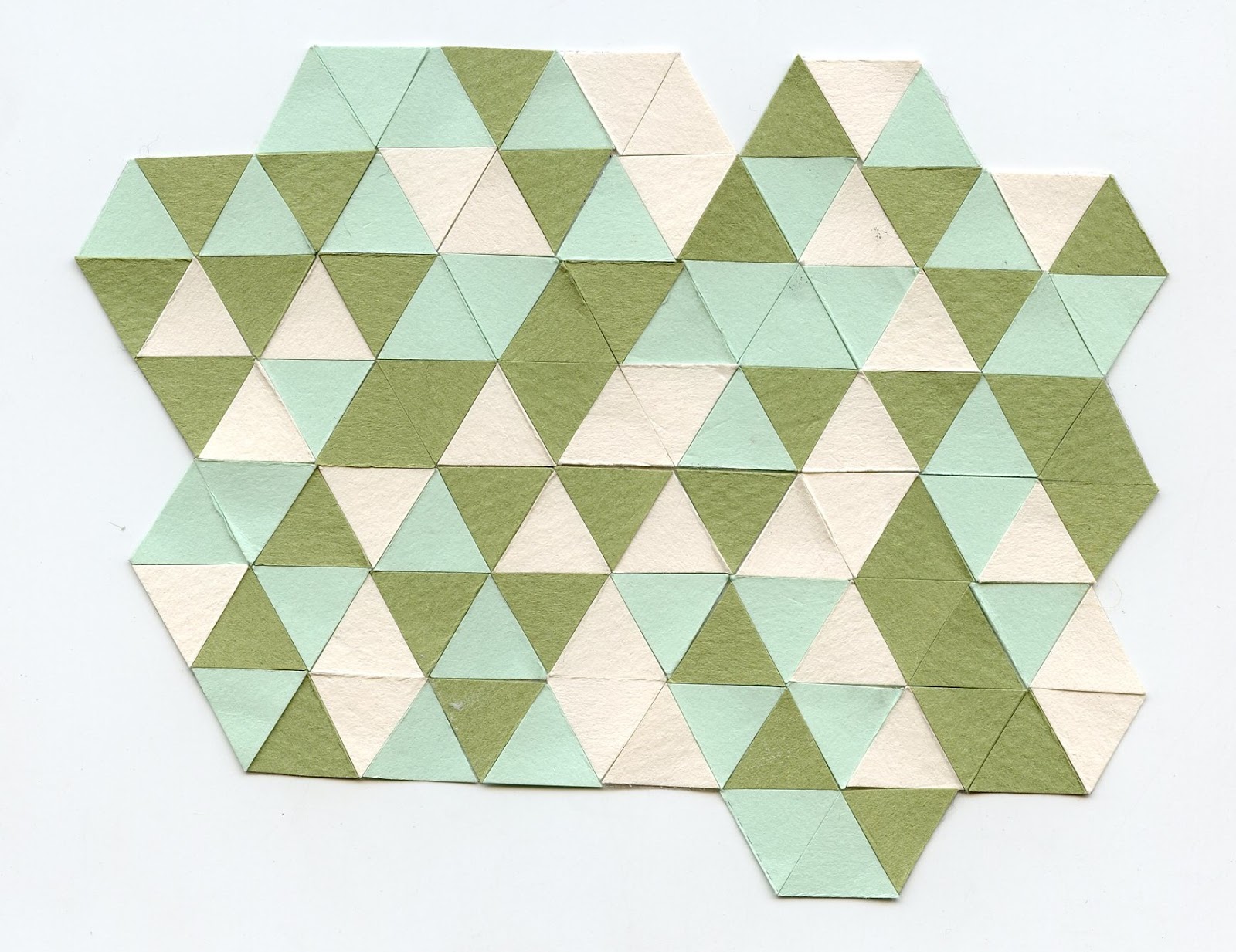 Like The Noonday Sun: Geometric Paper Patterns