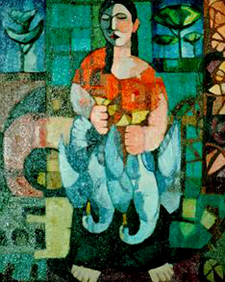 PINTORES Y PINTURAS - JUAN CARLOS BOVERI: MOISÉS BECERRA