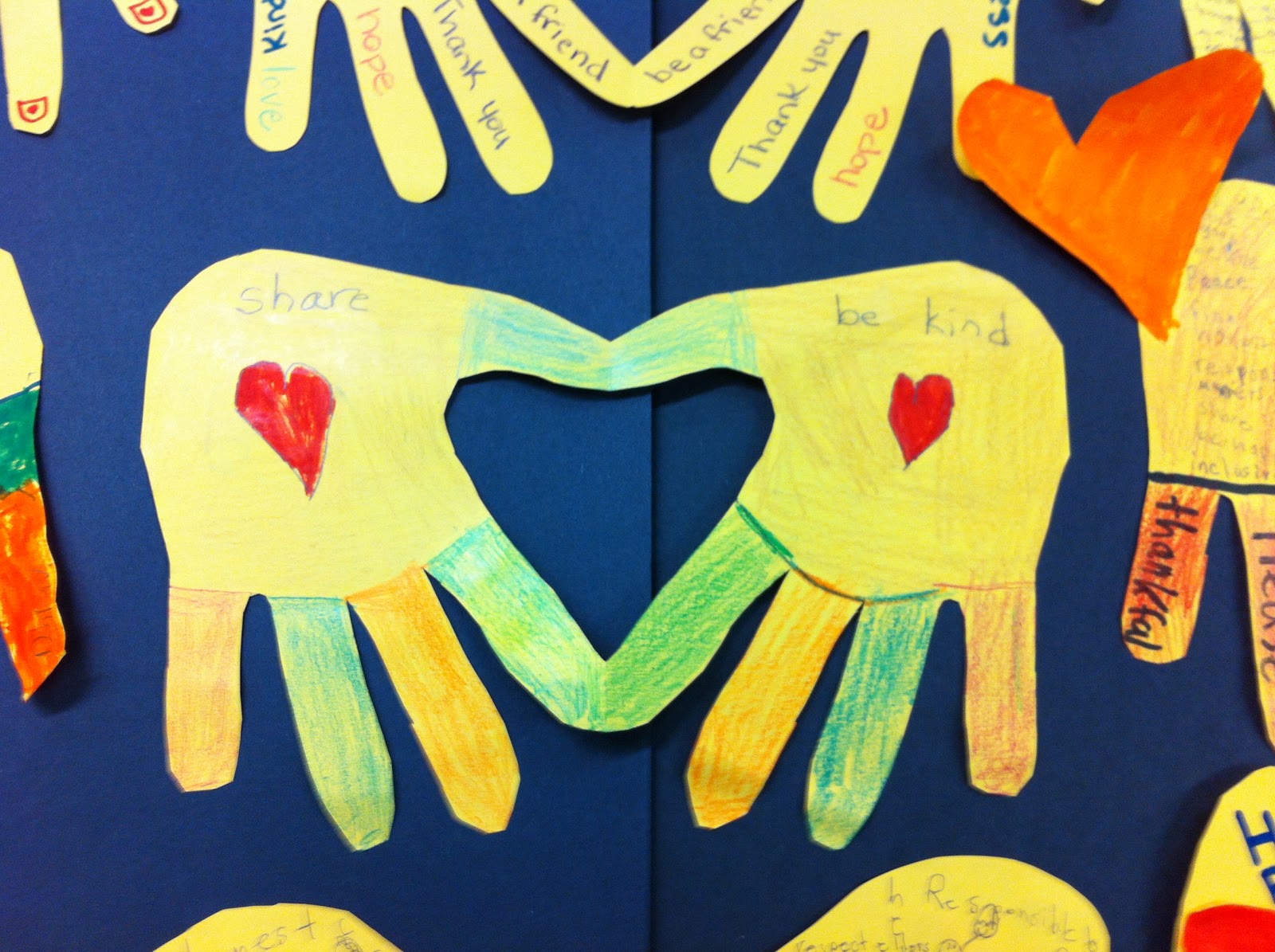 Thinking of Teaching: Hands of Kindness for Newtown