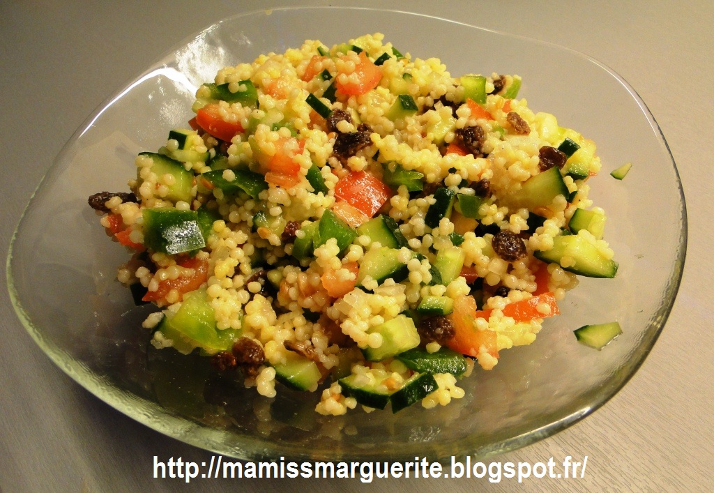 Ma Miss Marguerite: Un taboulé en hiver...!