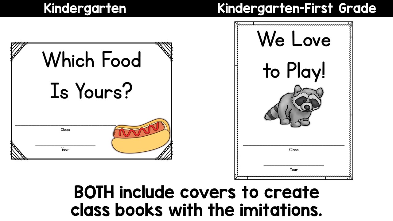 Mentor Sentences for Kindergarten and First Grade - Ideas by Jivey