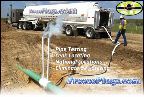 PIpeline Freeze Plug Services Nationwide