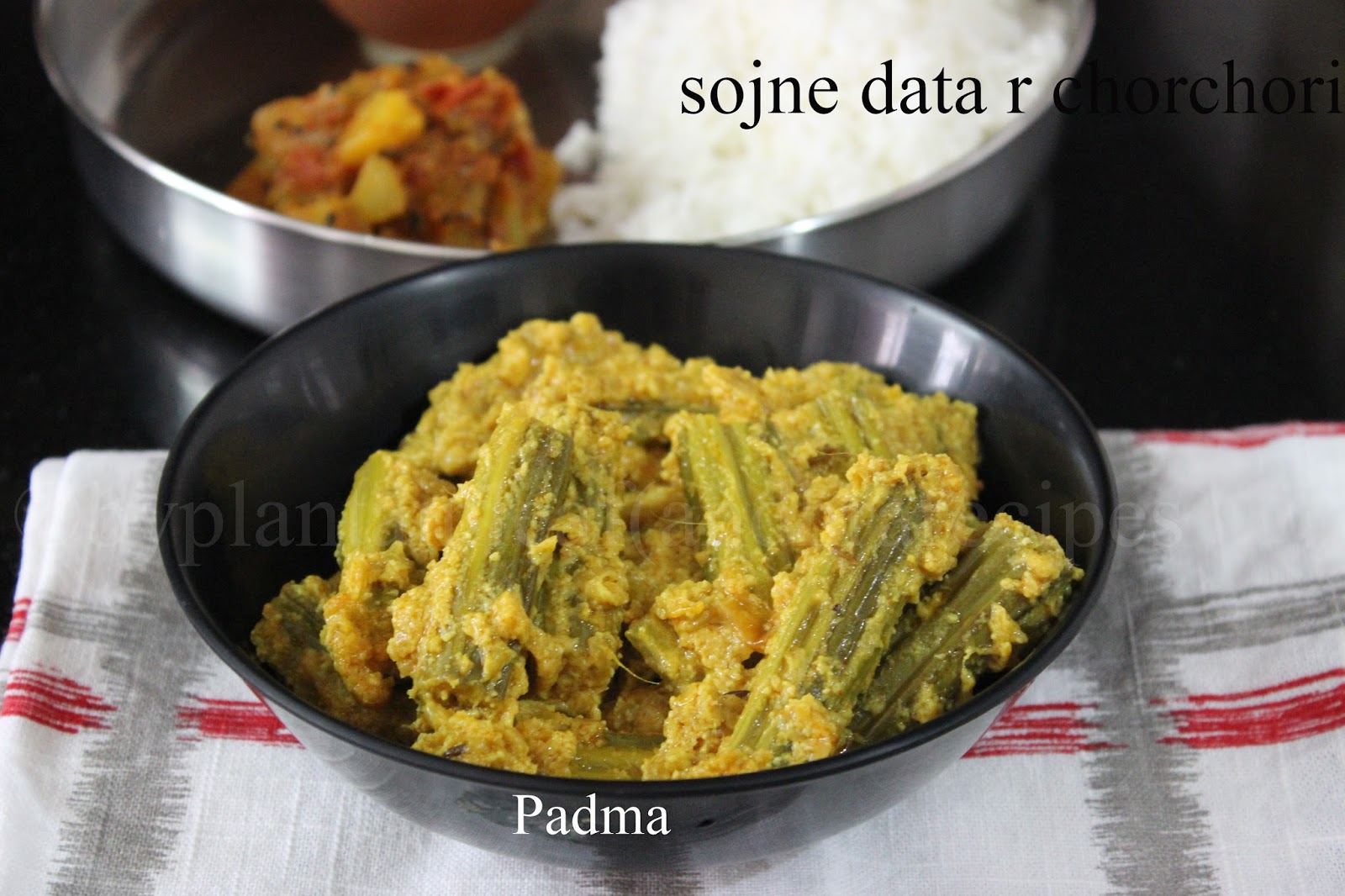plantain leaf(Andhra Recipes): S for Sojne Data R Chorchori - Drumstick ...