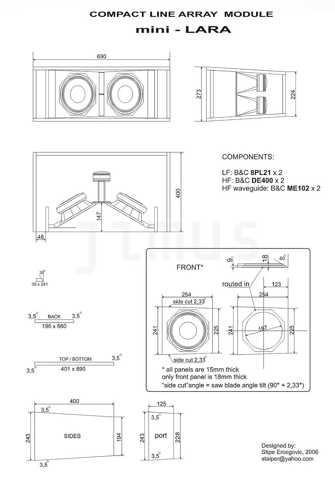 Skema Box Miniatur 4 Inch : Skema Box Speaker Subwoofer 4 Inch Skema ...