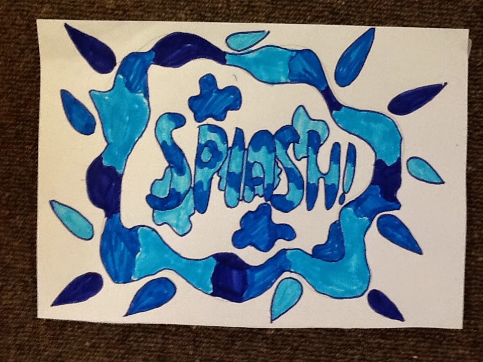 Chloes grade 5 SLD 2014: Onomatopoeia splash