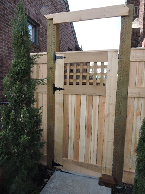 Seattle Tudor Renovation: Gate: Stay IN