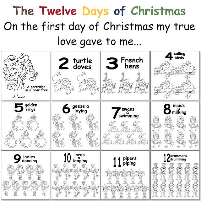 Hayley's Paper Garden: The 12 Days of Christmas!