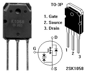 2SK1058 Pin Out