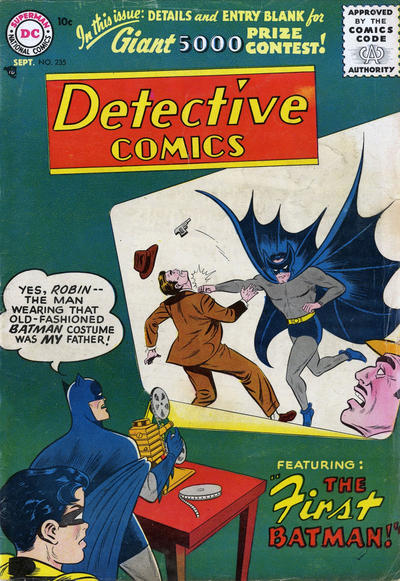 Dave's Comic Heroes Blog: The First Batman
