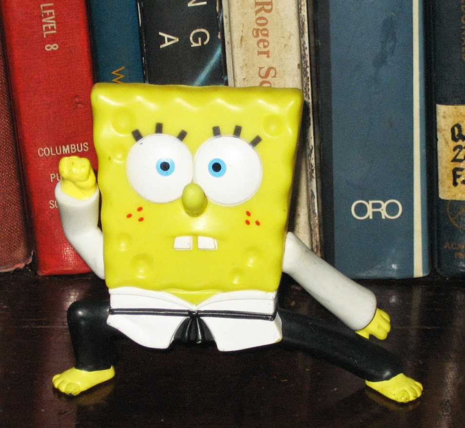 Percy's Fast Food Toy Stories : Spongebob Karate - BK