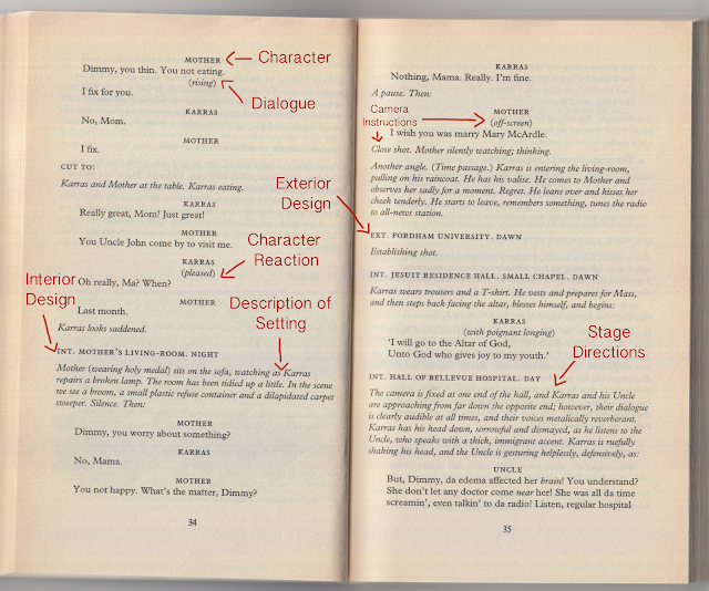 Unit 11 : 11.1 Novel Script Formatting