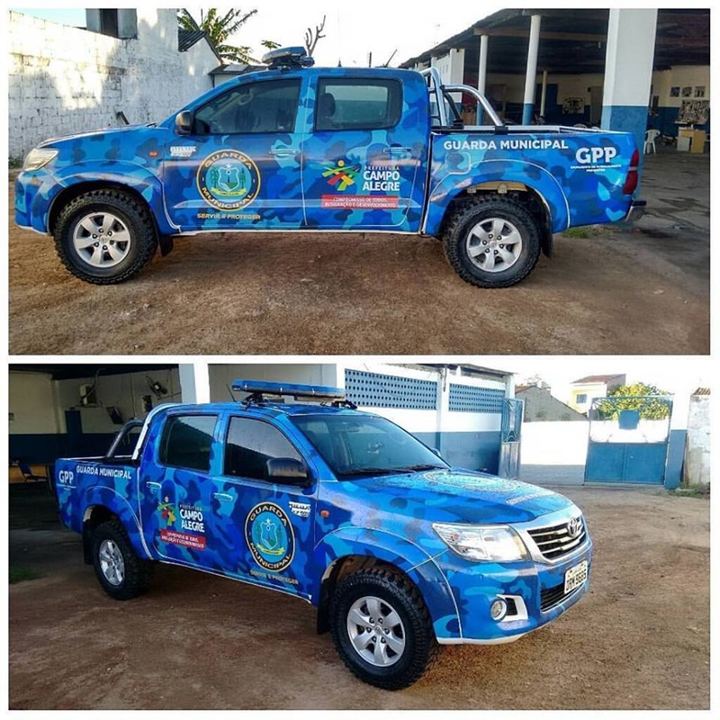Rômulo Melo: Viaturas da Guarda Civil Municipal de Campo Alegre recebem ...