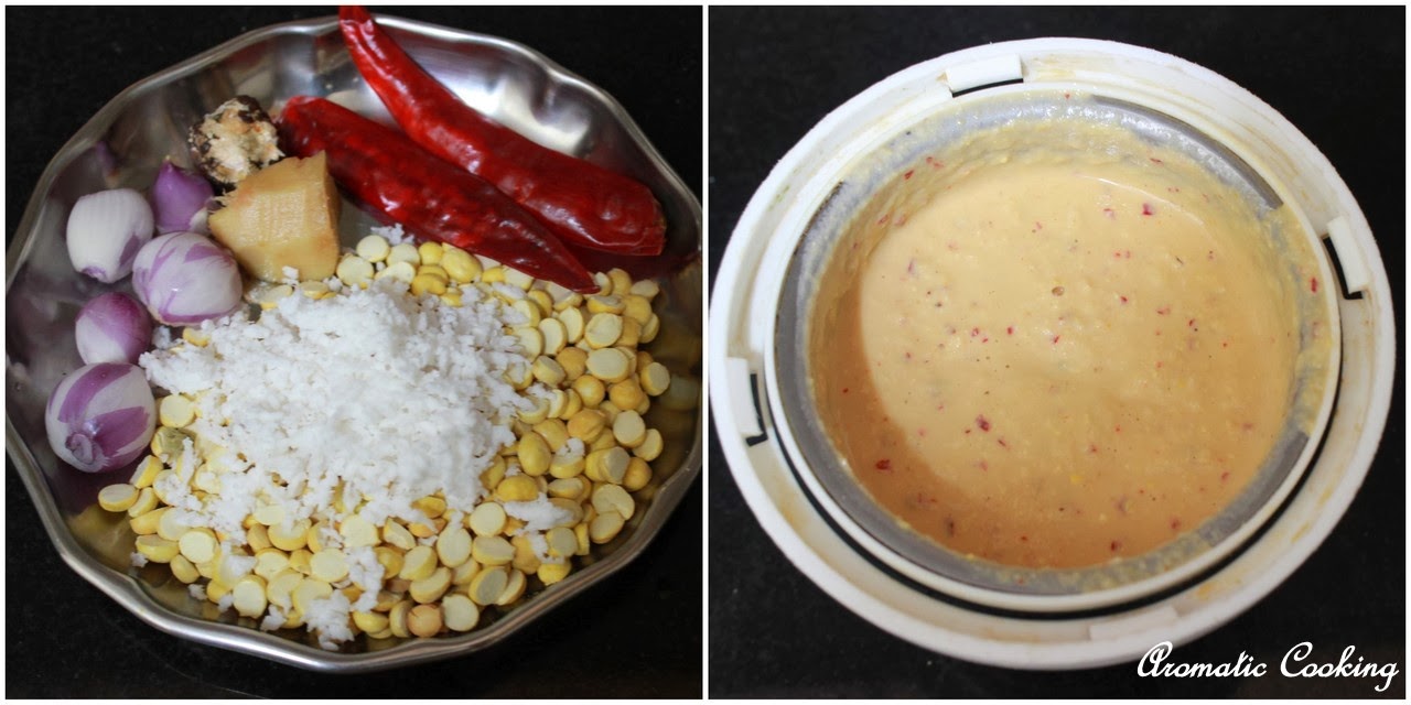Aromatic Cooking: Pottukadalai, Dalia, Roasted Gram Chutney