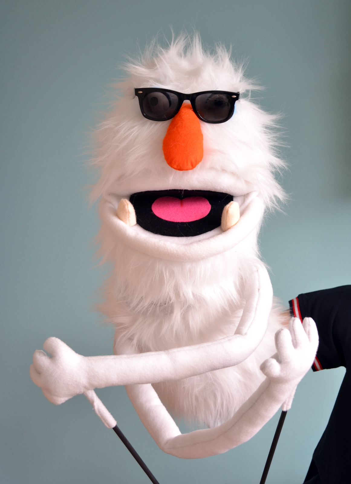 Crooked Studio: Muppet Style Yeti Puppet