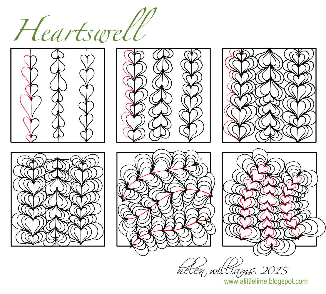 Heartswell Tangle PATTERN